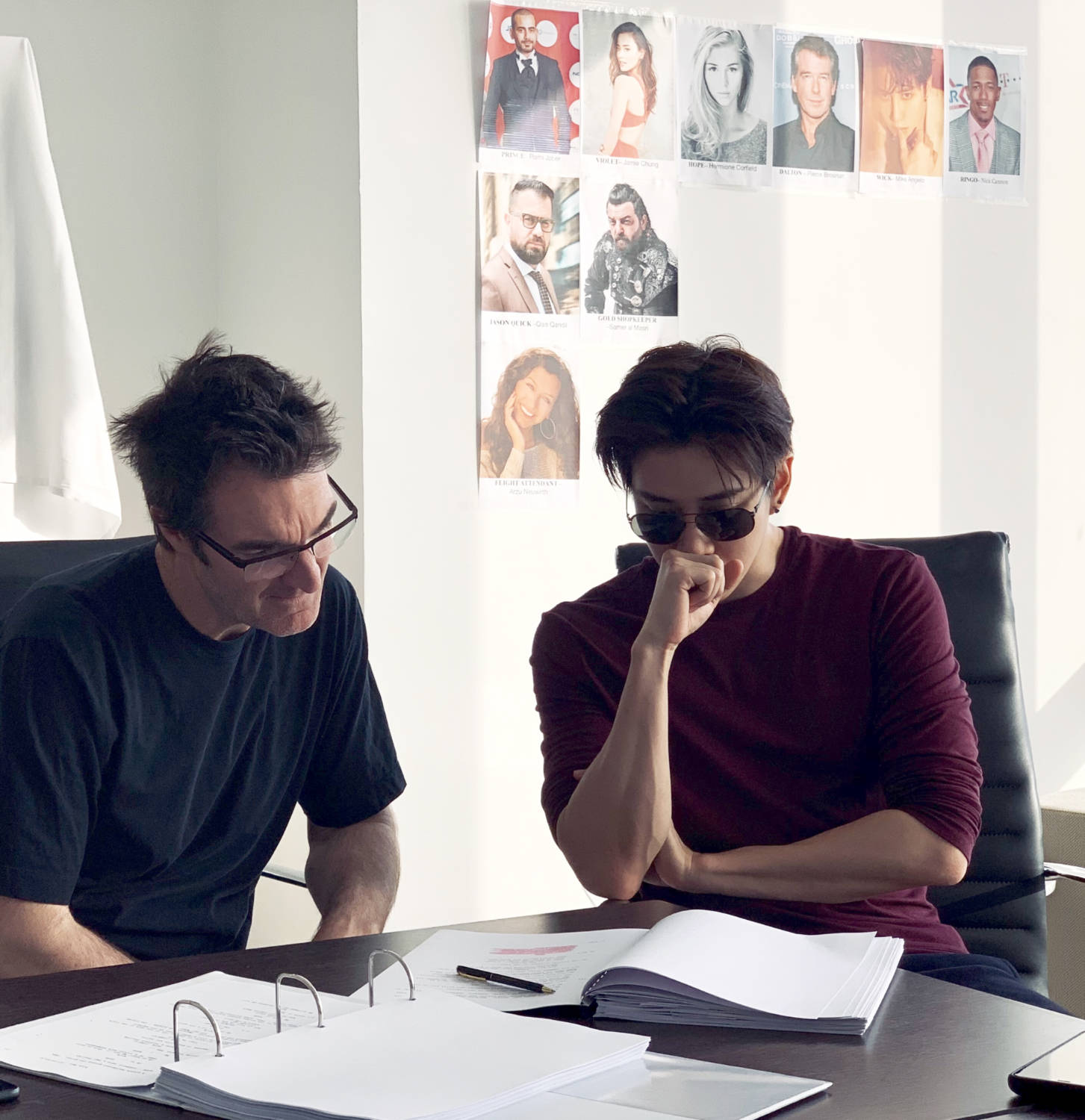 Mike Angelo新电影饰维克 认真严谨参与剧本研讨引期待 - 360娱乐，你开心就好