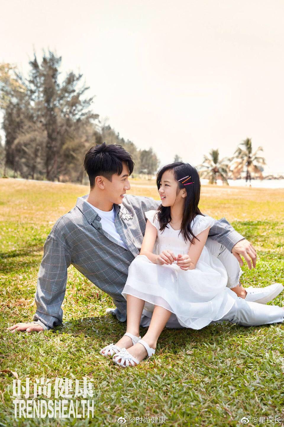 39岁吴尊携8岁女儿拍杂志，neinei美到认不出，网友：像兄妹 - 360娱乐，你开心就好