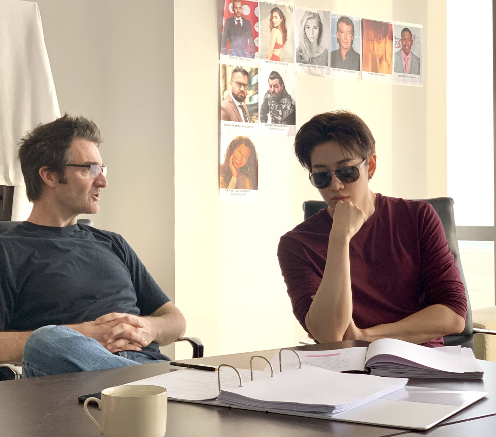 Mike Angelo新电影饰维克 认真严谨参与剧本研讨引期待 - 360娱乐，你开心就好